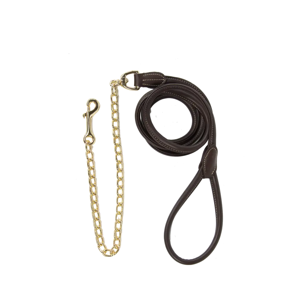 Leather Chain Lead – Rider Basics MX